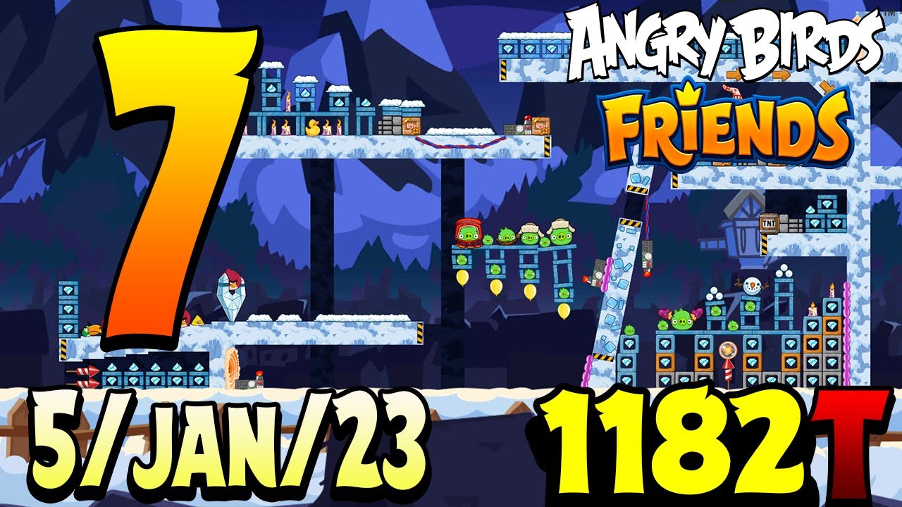 Angry Birds Friends Level 7 Tournament 1182 Highscore POWER-UP ...