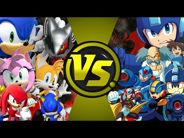 Sonic Vs Megaman Press The Buttons: Capcom And Sega Planning Joint