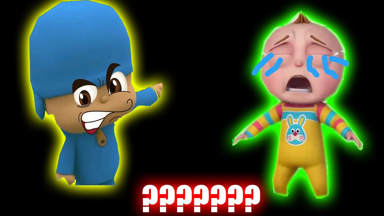 10 Pocoyo & TooToo Boy "Go away & Crying" Sound Variations in 42 ...