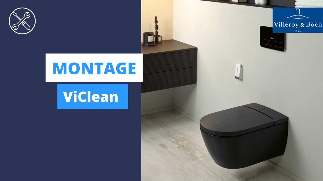 ViClean | Montage | Villeroy & Boch - YouTube