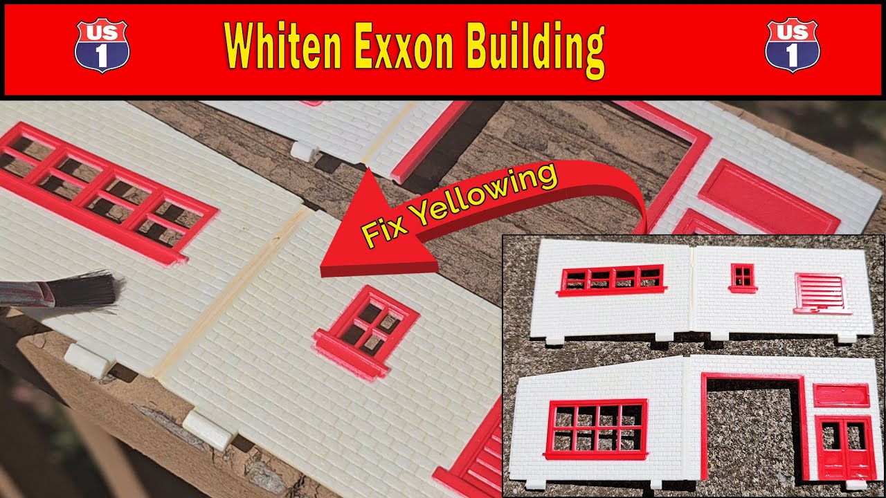 Tyco Us1 Electric 3445 Exxon Garage whiten yellowing building - YouTube