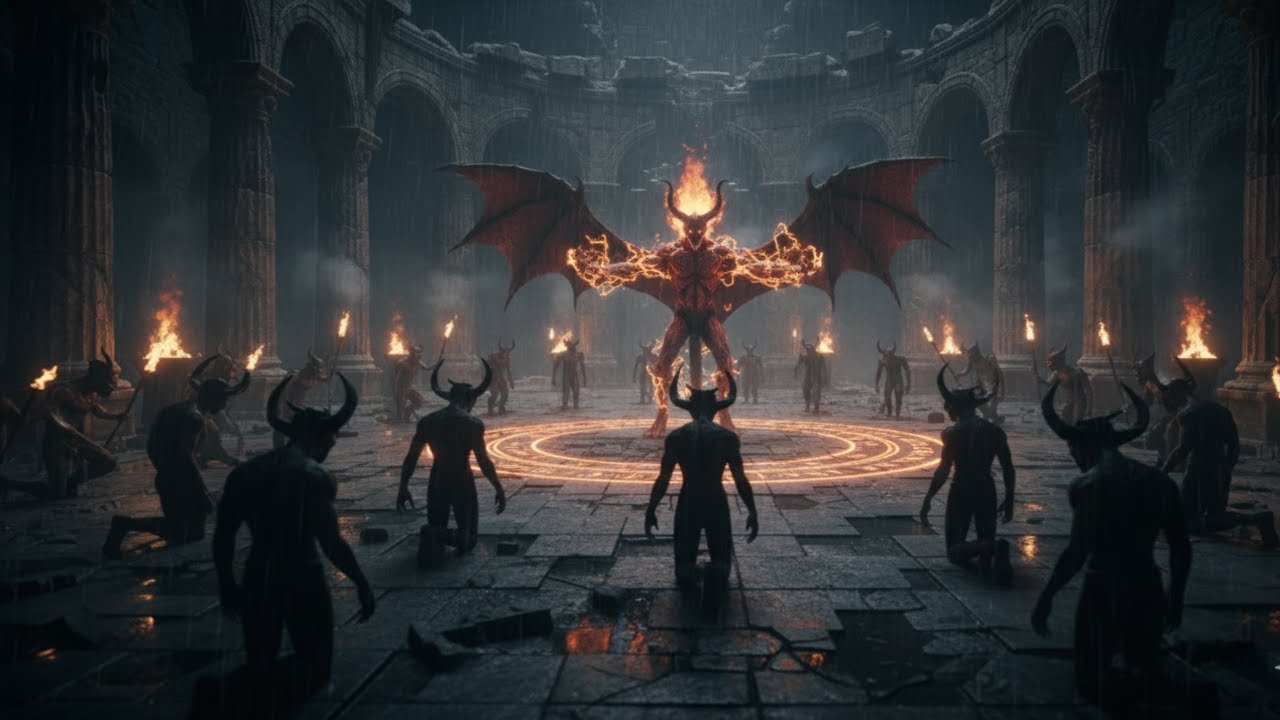 Ritual of Darkness | Demons Kneel Before the Devil | Dark Ambiance ...