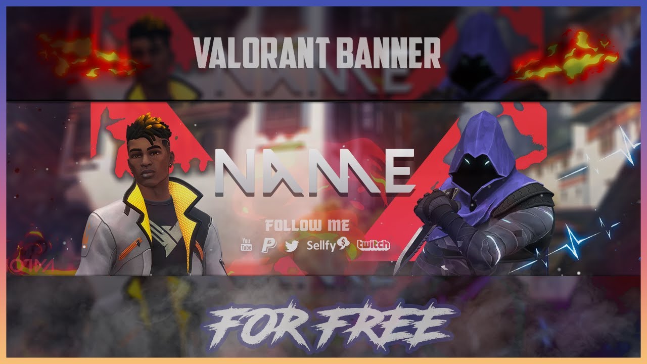 How to Create VALORANT Banner [ FREE DOWNLOAD ] - YouTube