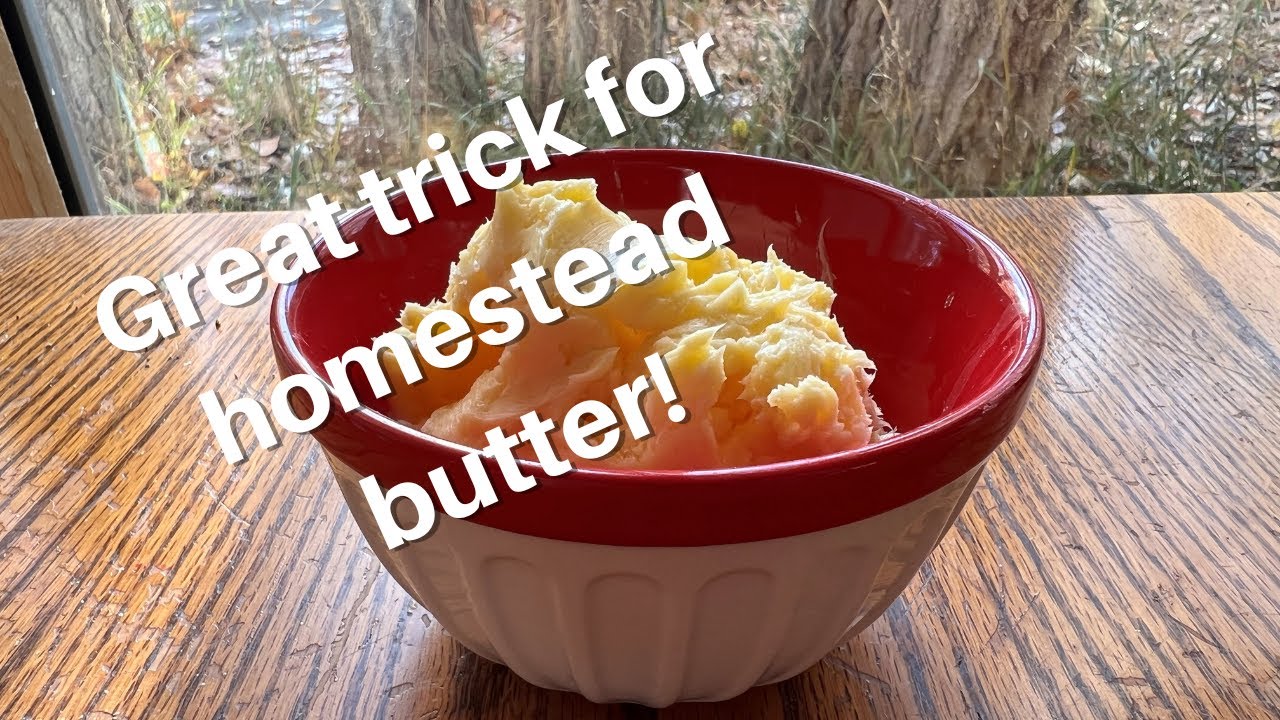 How I make butter - YouTube