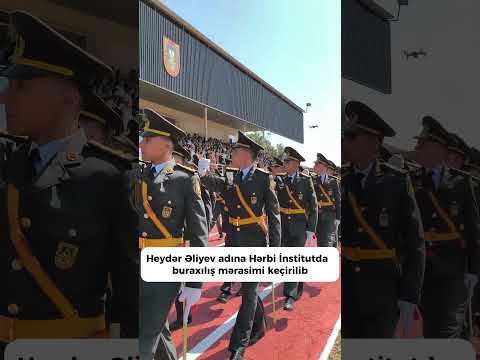 Heydər Əliyev adına Hərbi İnstitutda növbəti buraxılış mərasimi keçirilib