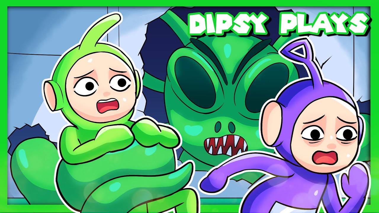 🌈 CREEPY ALIEN! [SCARY OBBY] | Dipsy Plays Roblox Escape The Area 51 w ...