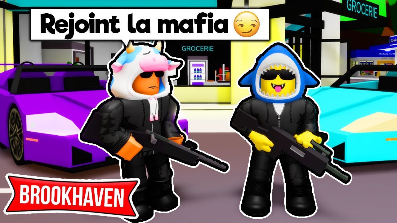 J'ai REJOINT LA MAFIA Sur BROOKHAVEN - YouTube