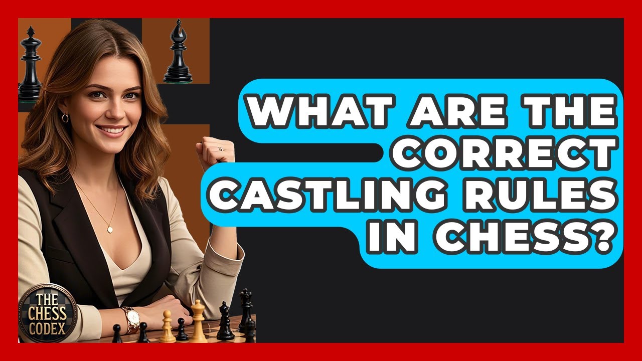What Are The Correct Castling Rules In Chess? - The Chess Codex - YouTube