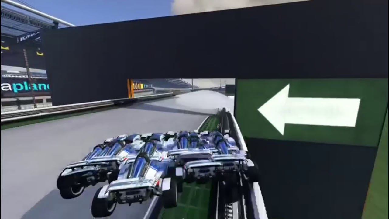 Trackmania grass slide map - YouTube