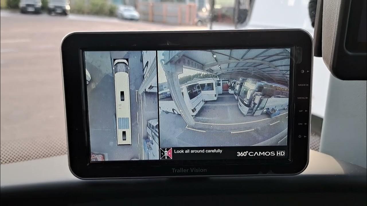 Omni Vue 360 fitted on a 2024 Van Hool Altano - YouTube