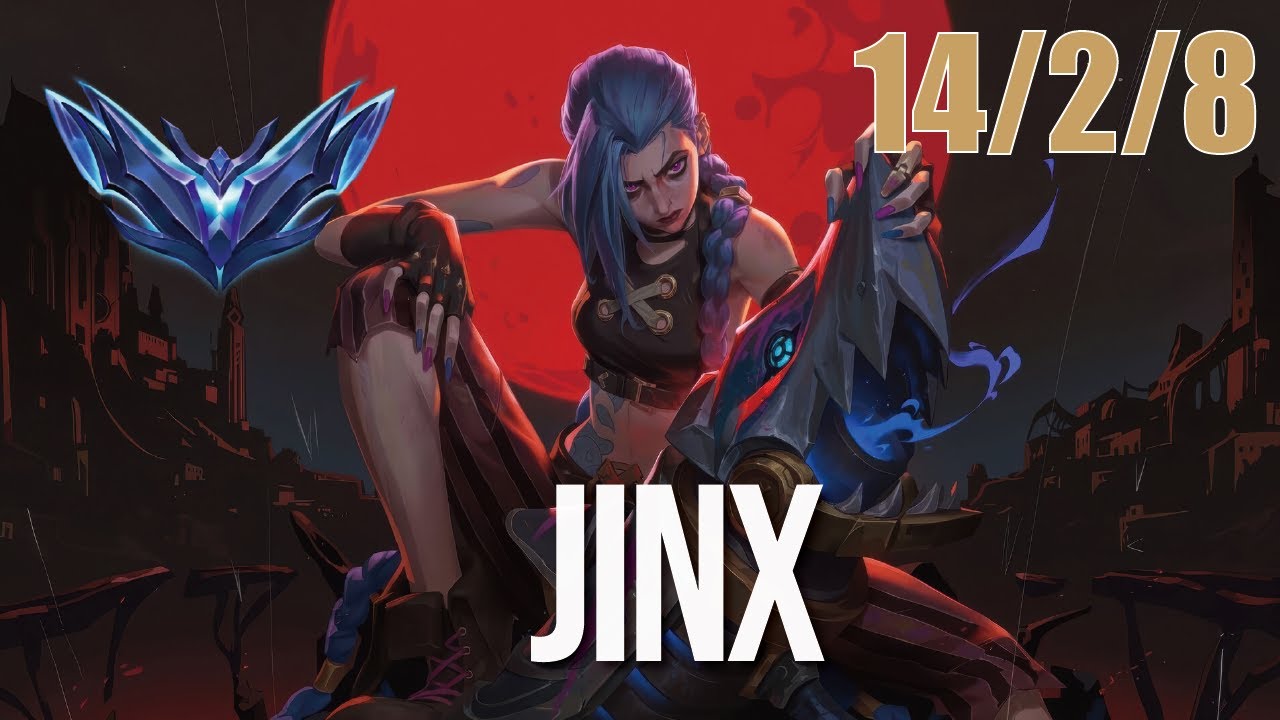 1000 LP Jinx in Diamond: sticks with teammates and unleashes massive ...