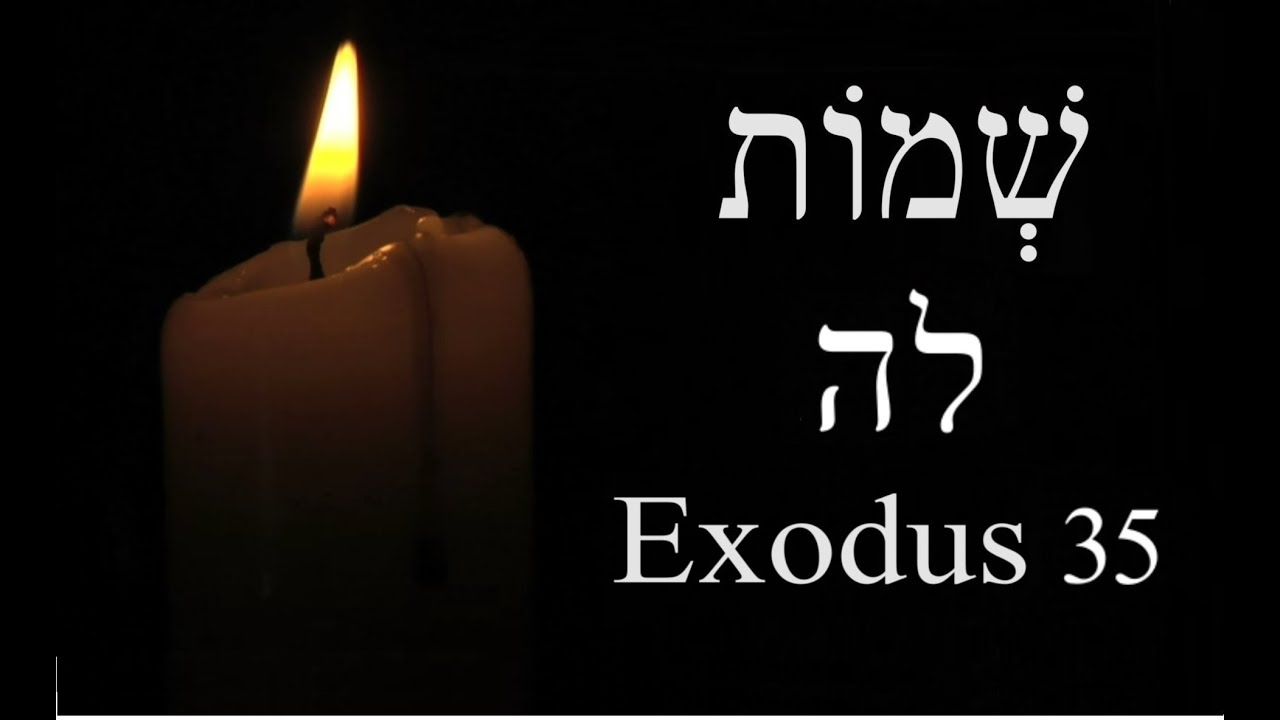 Exodus 35 - Sabbath regulations. Gifts for the Tabernacle. Bezalel and ...