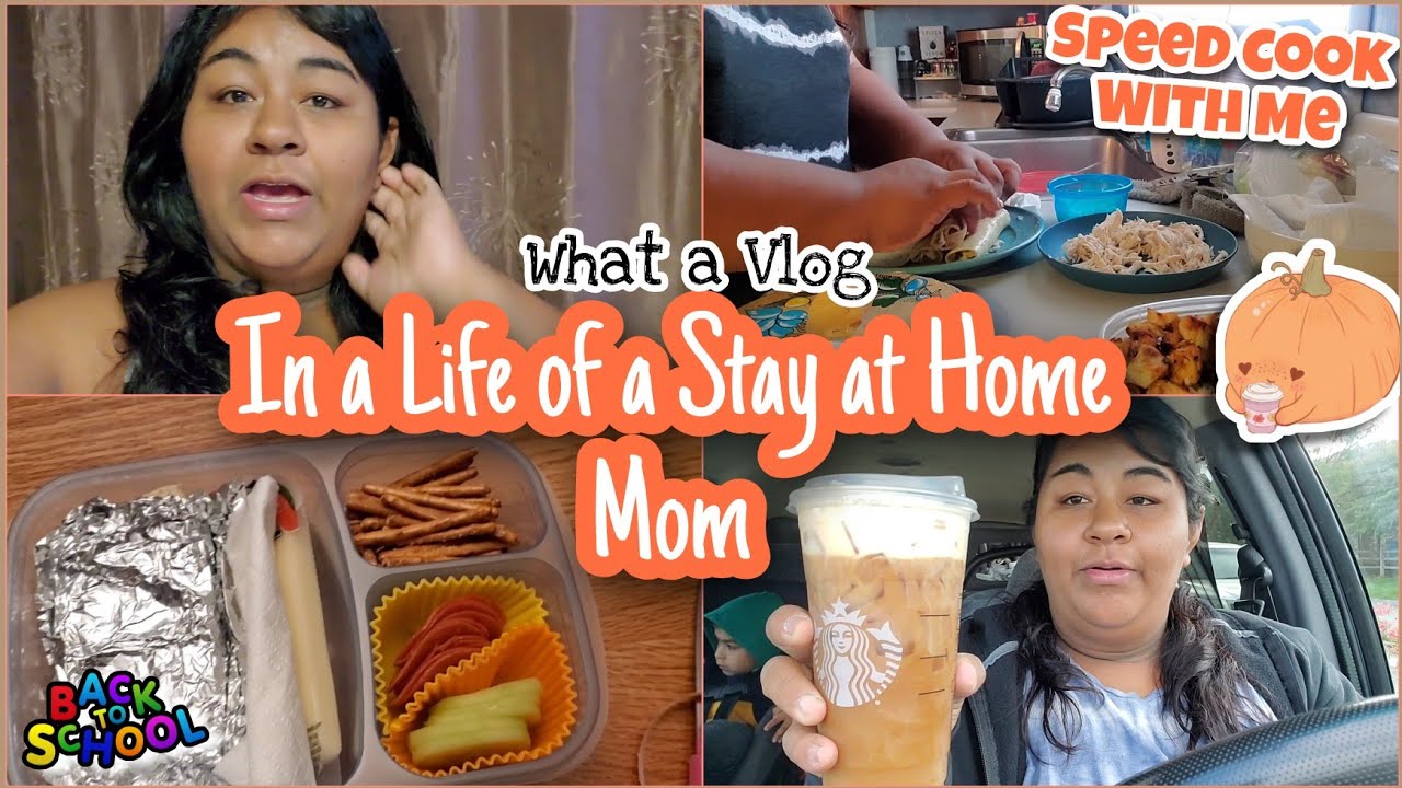 *Vlog* In a Life of a Stay at Home Mom | Speed Cook With Me ...
