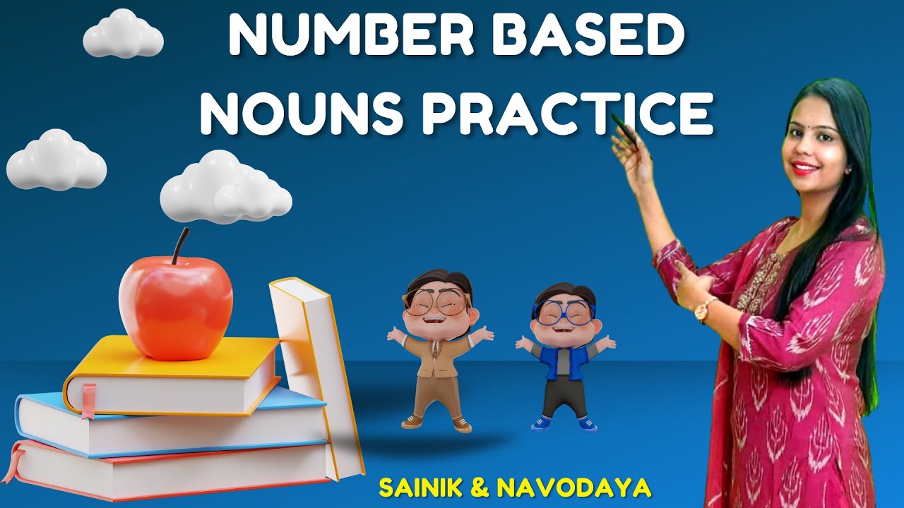 Number Based Nouns Practice Sainik & Navodaya - YouTube