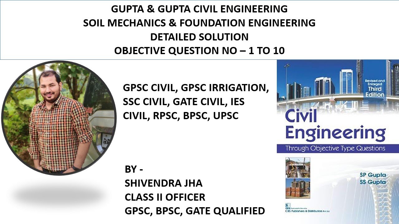 Gupta&Gupta Civil Engineering Objective Solution Chapter - 8 Question 1 ... Gupta&Gupta Civil Engineering Objective Solution Chapter - 8 Question 1 ...