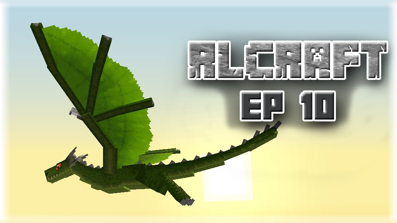 Lycanite Weapon Crafting & Dragon Fight | RLCraft Ep 10 - YouTube