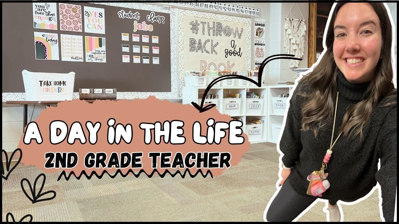 TEACHER VLOG | a day in the life of a 2nd grade teacher - YouTube