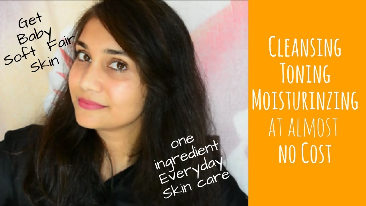 CTM with Just one ingrediant | Get Baby Soft & Fair Skin At Home | Easy ...