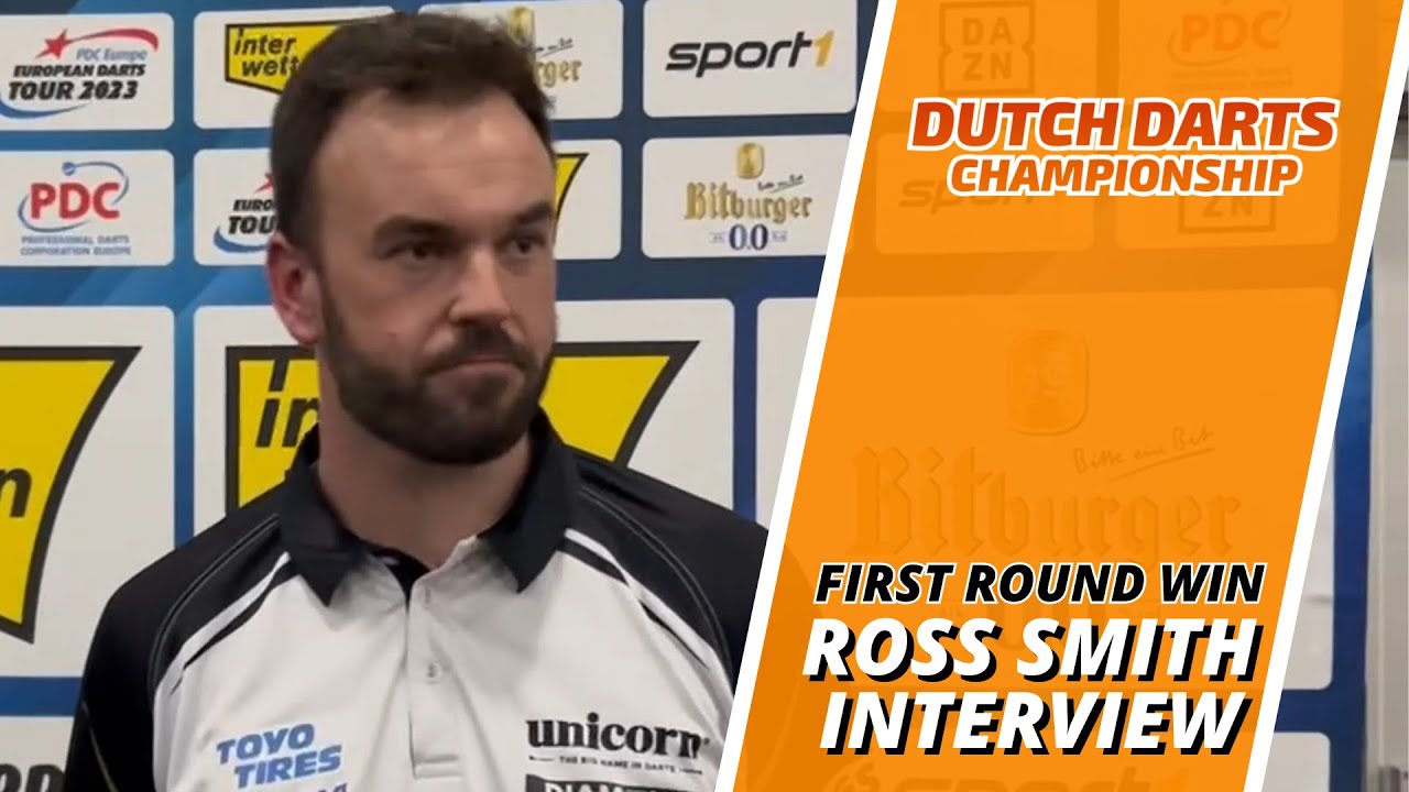 Ross Smith: 'Playing the qualifiers is very hard' | Dutch Darts ...