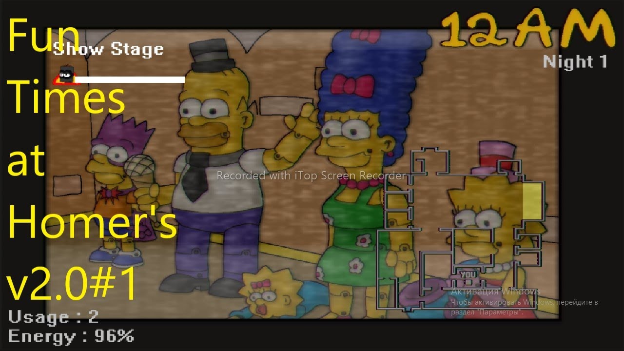 Fun Times at Homer's v2 0#1,1НОЧЬ - YouTube