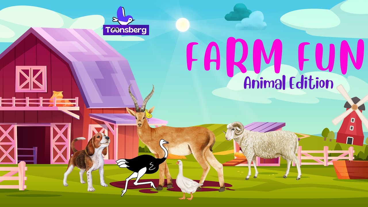 Animal Farm Fun: Kids learn about fun animals in the Animal Kingdom ...