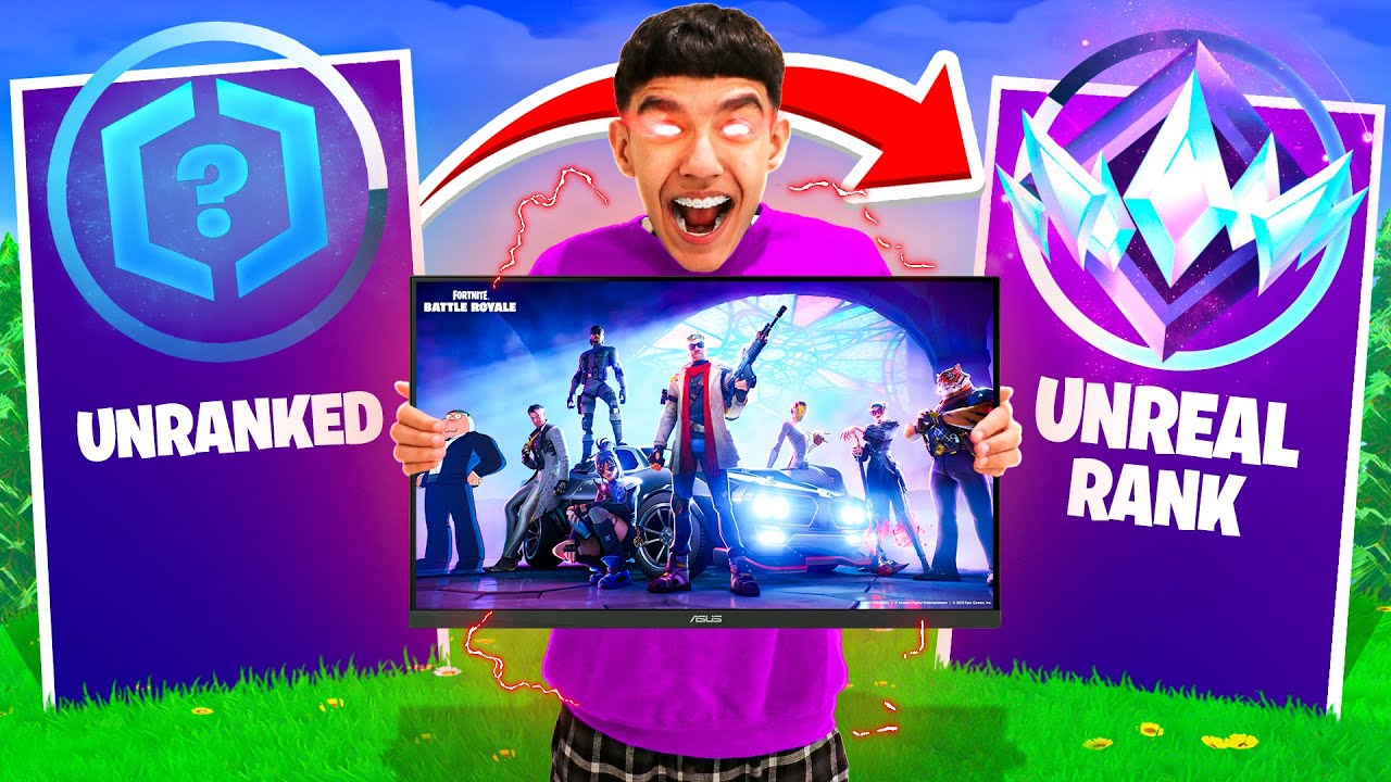 UNRANKED to UNREAL Chapter 5 Solo SPEEDRUN In 1 Hour Challenge… - YouTube