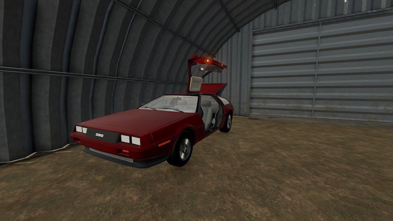 DeLorean and BTTF car in Farming Sim 22 #fs22 - YouTube
