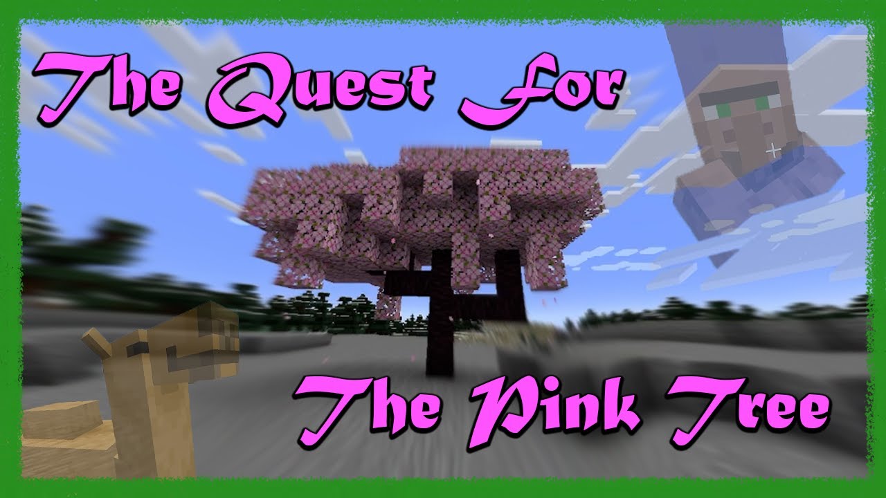 The Quest For The Pink Tree (Minecraft 1.20 Update) - YouTube