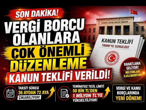Vergi Borcu Olanlara Çok Önemli Düzenleme Geliyor İşte Detaylar