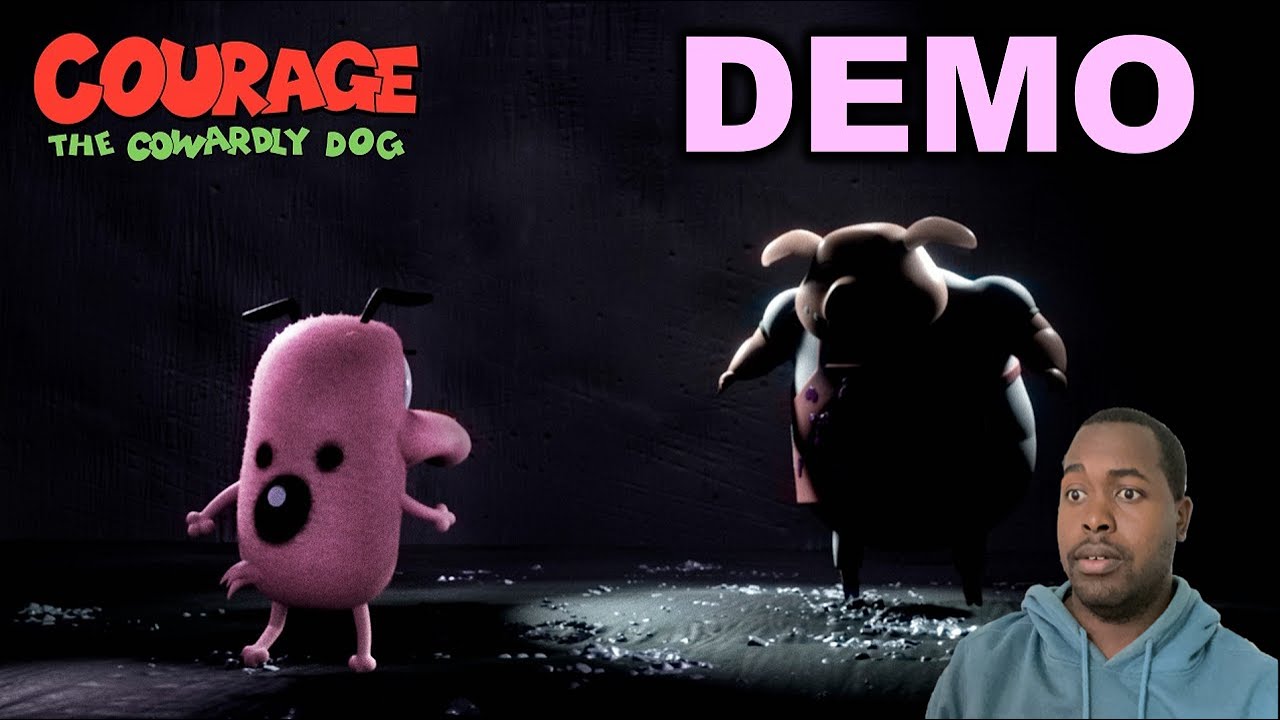 Courage The Cowardly Dog Demo Gameplay REACTION - YouTube