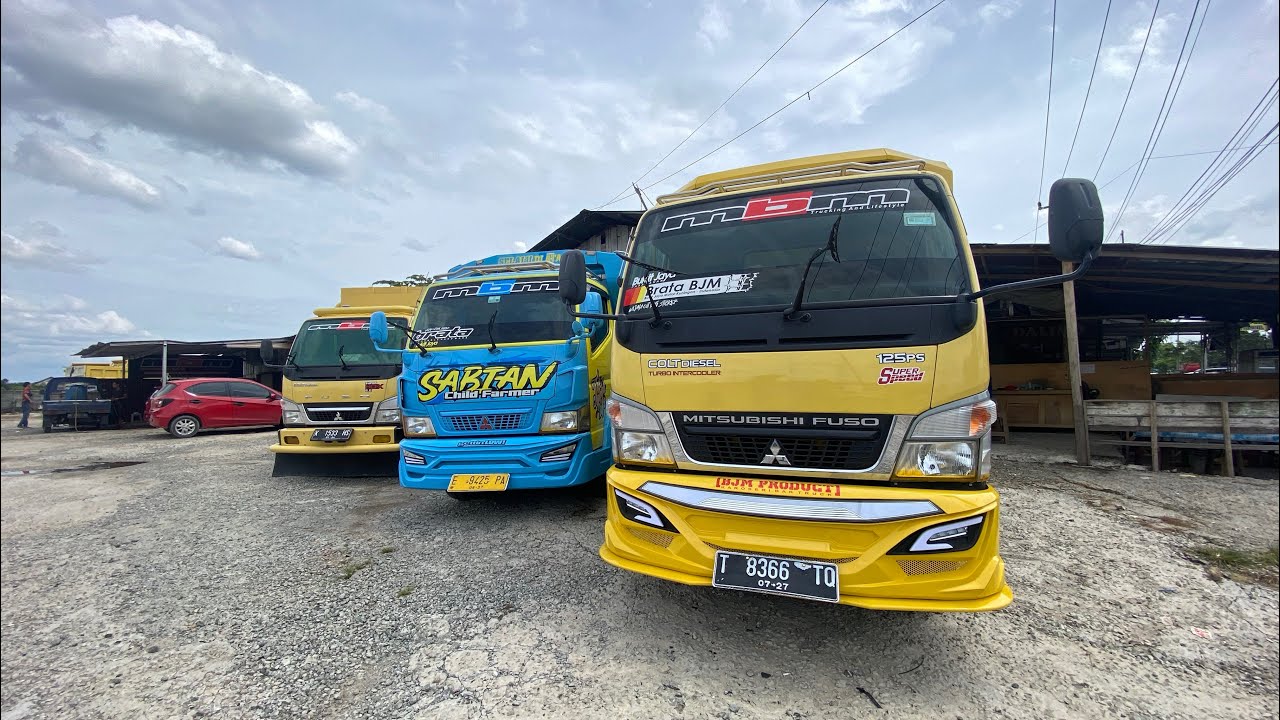 ADA YANG BARU DI SORUM TRUCK MBM CANTER FULL VARIASI - YouTube