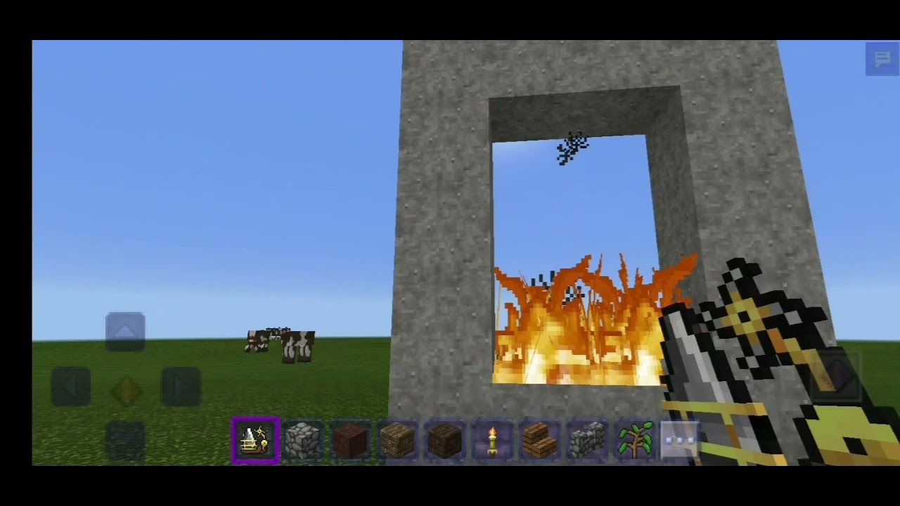 fis vários portais do needer no minecraft - YouTube
