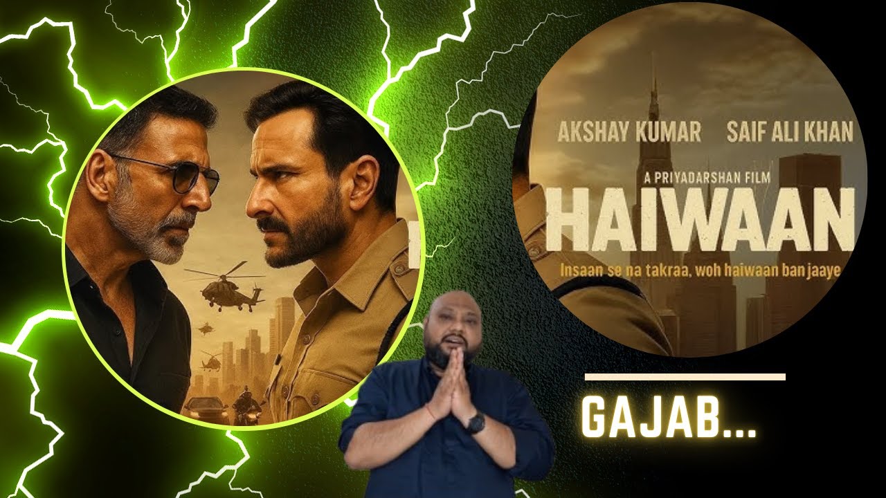 Haiwaan Movie First Look Review | Big Star Cast + Shocking Visuals ...