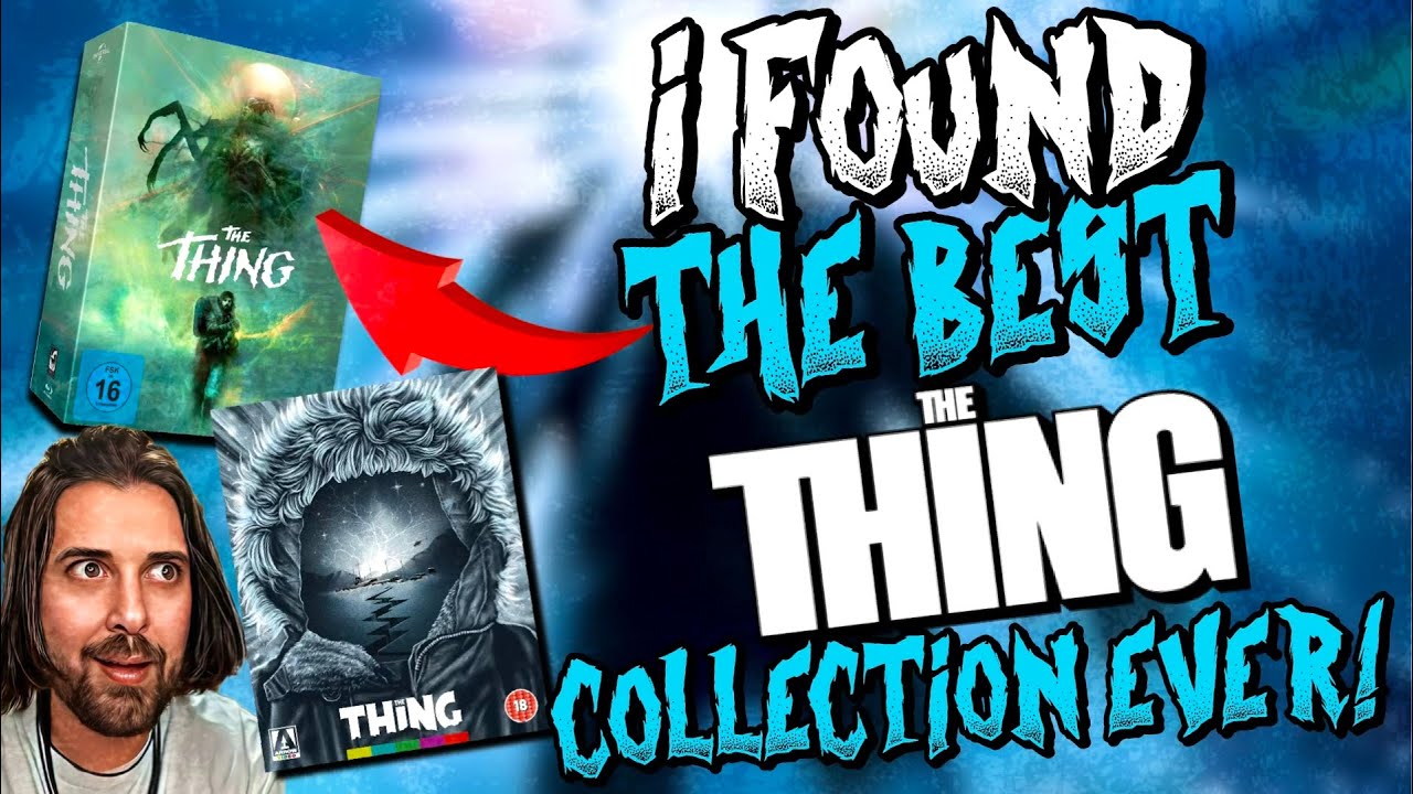 INCREDIBLE “The Thing” Collection on 4k Blu Ray and DVD! | RARE ...