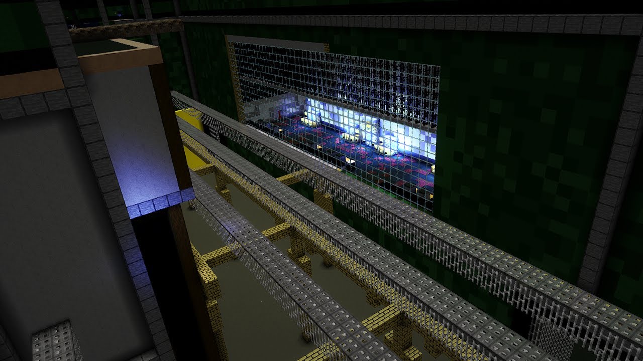 Finishing the backstage 74 (Building Security Breach In Minecraft (FNAF ...