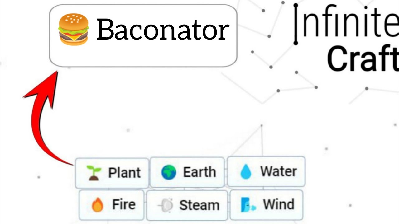 How to make Baconator in infinite craft | infinity craft - YouTube