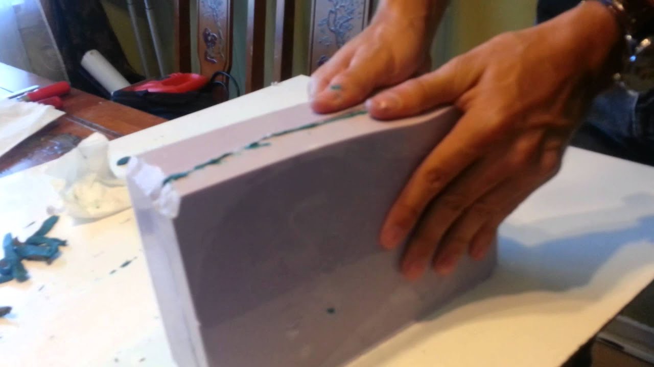 2 piece complex mold - YouTube