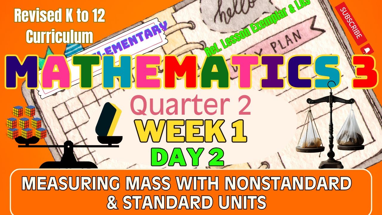 Grade 3 Math Lesson: Measuring Mass with Nonstandard & Standard Units ...