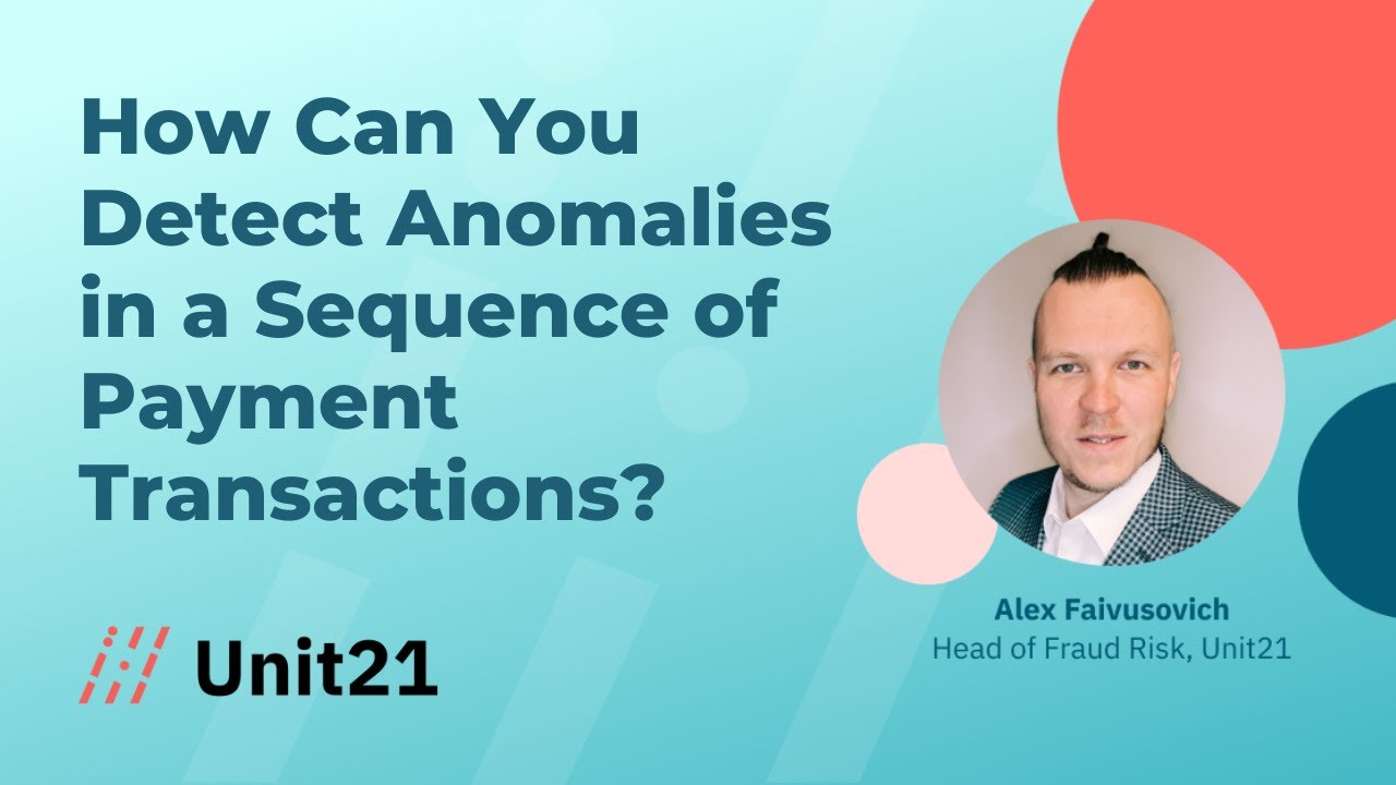 How to Detect Anomalies in a Sequence of Payment Transactions - YouTube