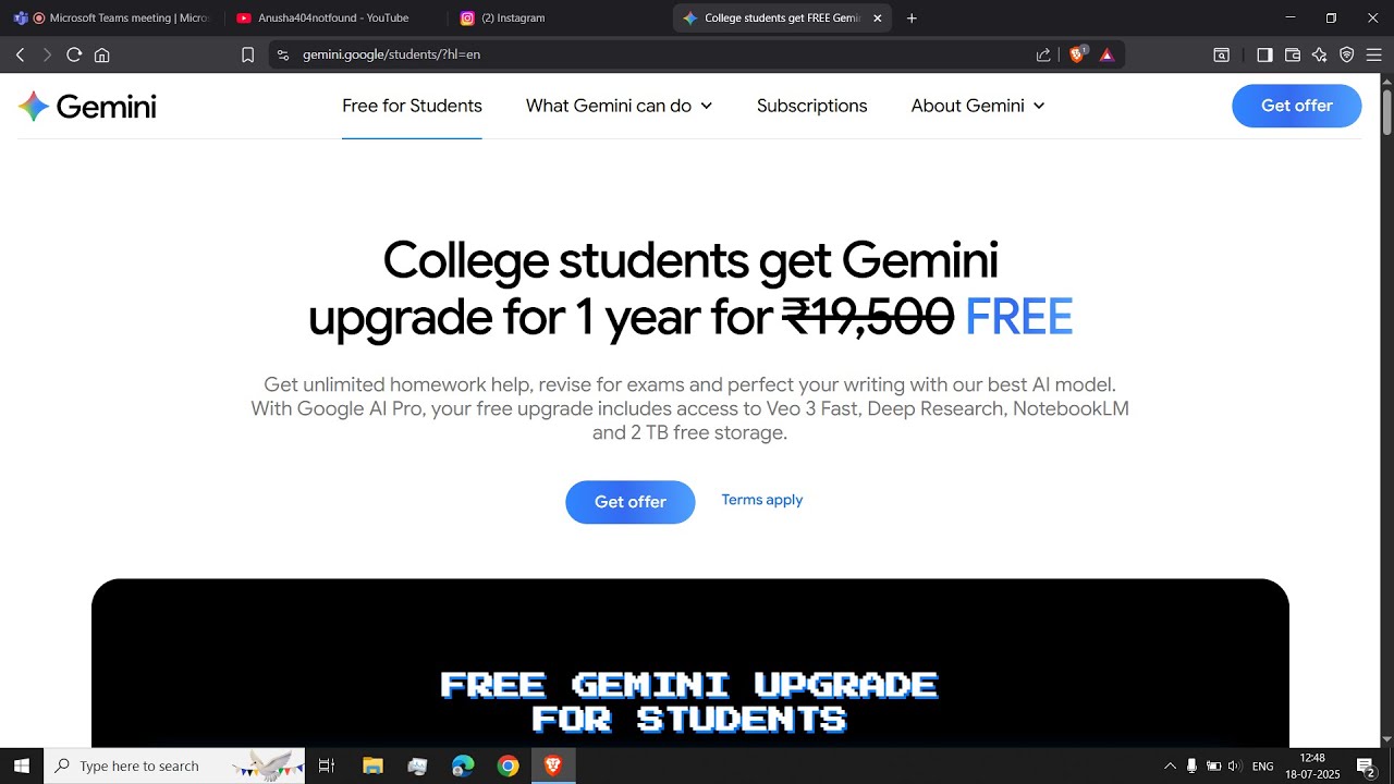 Google's Gemini 2.5 pro is for freeeeeeeeeee - Apply right now! - YouTube