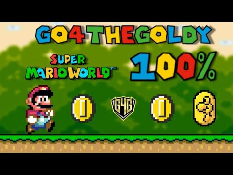 SUPER MARIO WORLD 100% COMPLETION | Walkthrough, all secrets, every ...