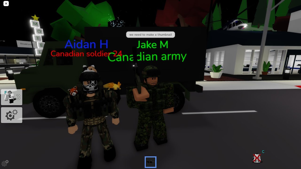 Roblox Brookhaven Canadian Army Roleplay - YouTube