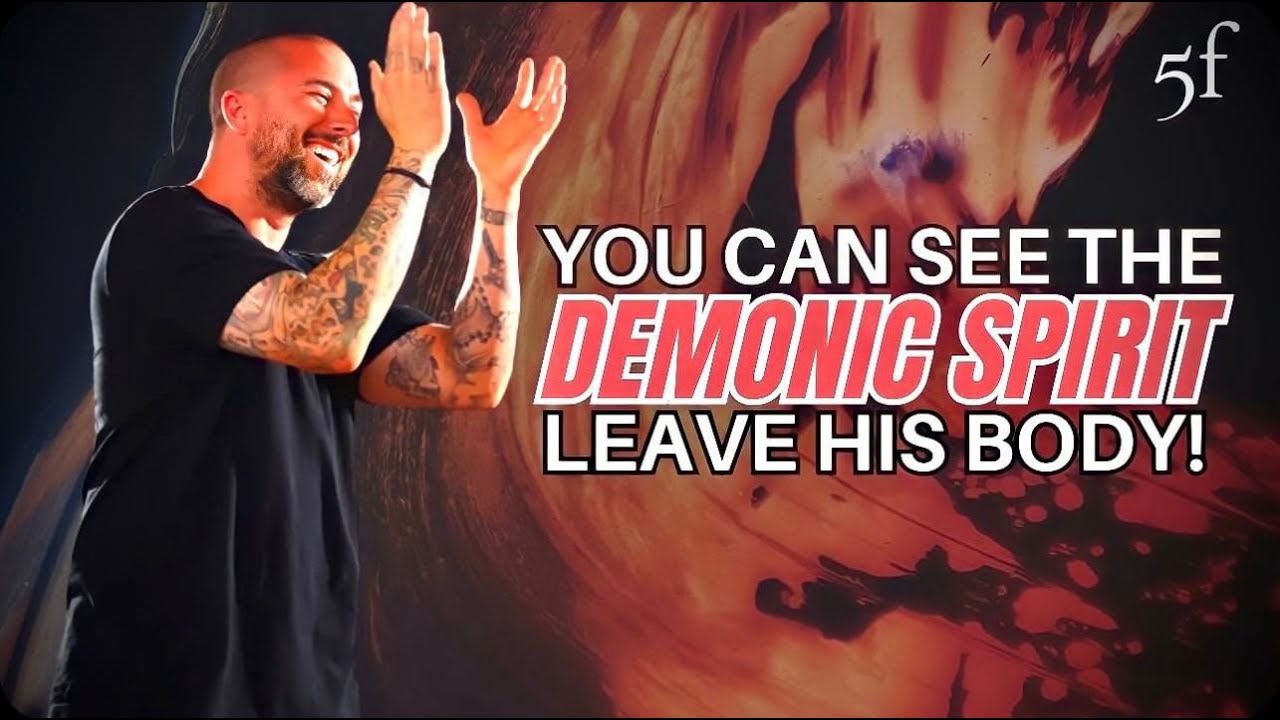 You can See the Demonic Spirit Leave His Body! - YouTube