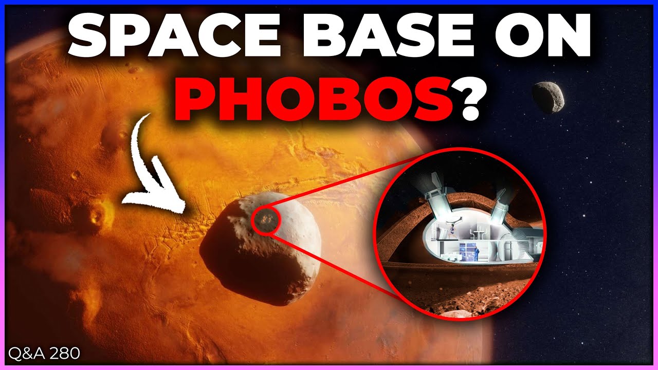 Space Base on Phobos, Starship Returning from Mars, Hibernation During ...