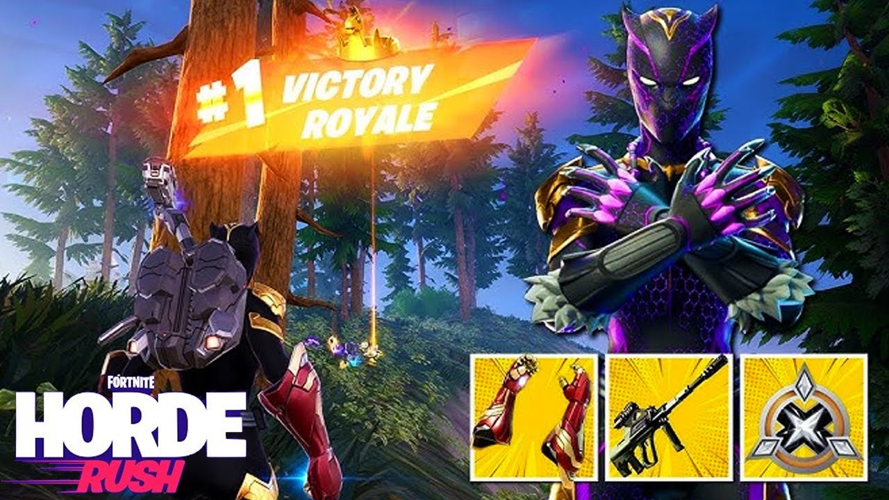 Fortnite Horde Rush Zombie Mode | Surviving the Undead Onslaught - YouTube