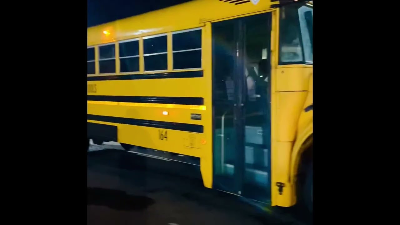 School bus ride early in the morning! - YouTube