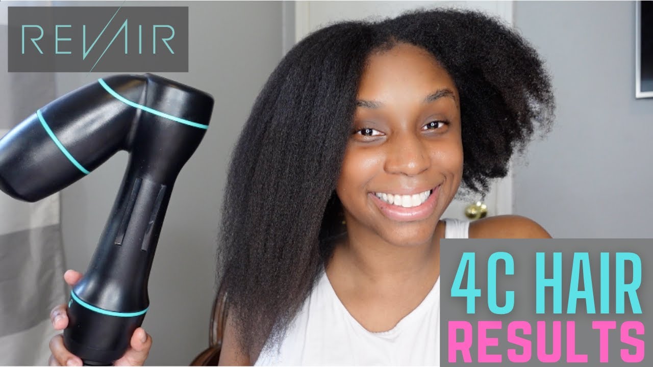 HOW TO USE REVAIR ON NATURAL 4C HAIR | $400 REVERSE HAIR DRYER ON MY 4C ...