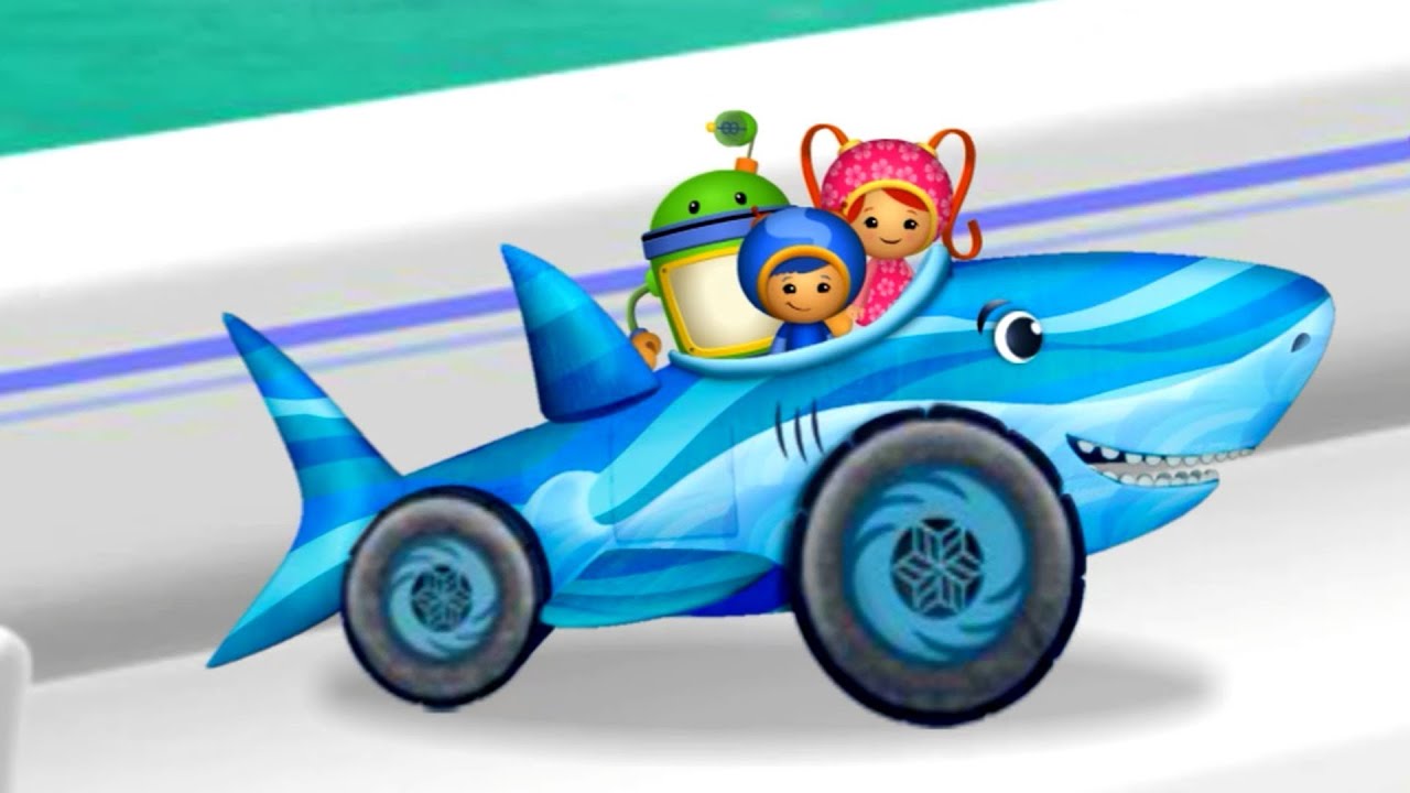 Team umizoomi shark car