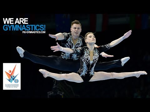 2018 Acrobatic Worlds, Antwerp (BEL) - Highlights MIXED PAIR FINAL - We Are Gymnastics !