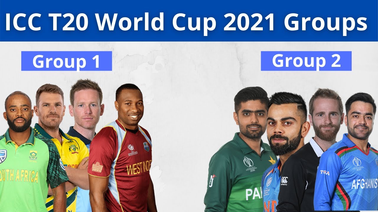 ICC T20 World Cup 2021 Groups| ICC Announced T20 World Cup 2021 Groups ...